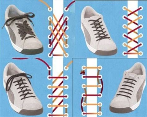 Diferentes Tipos De Amarrar Las Agujetas De Tus Tenis 👟 👟 Shoe Lace