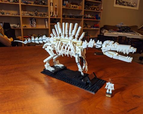 Lego Moc Spinosaurus Skeleton Sea Turtle Alternative Build For