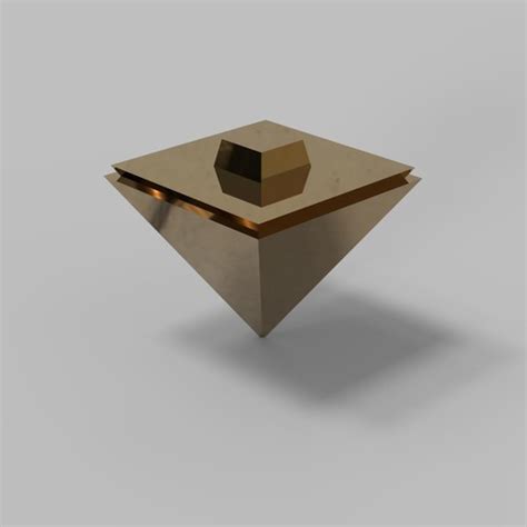 Download Stl File Yu Gi Oh Millennium Puzzle 3d Print Model • Template