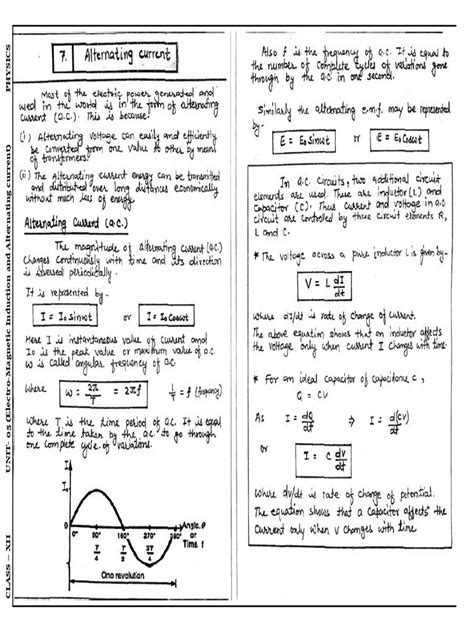 Physics Ncert Xii E Notes 140 170 Pdf Applied And Interdisciplinary