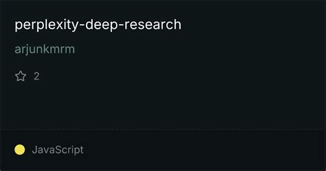 perplexity deep research mcp glama