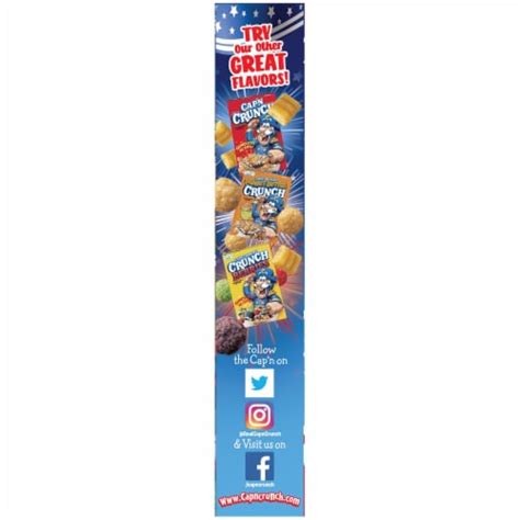 Capn Crunch Red White Blue Capn Crunch Breakfast Cereal 114 Oz Kroger