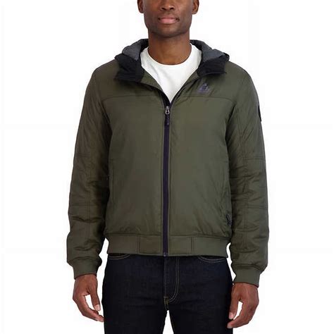 Gerry Mens Hooded Bomber Jacket