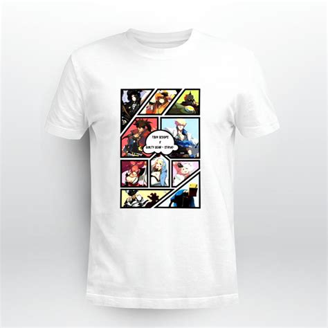 Tsun Scoops X Guilty Gear Strive Shirt Lesgusa