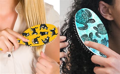 Wirester Detangle Hair Brush For All Hair Types Comb Hair