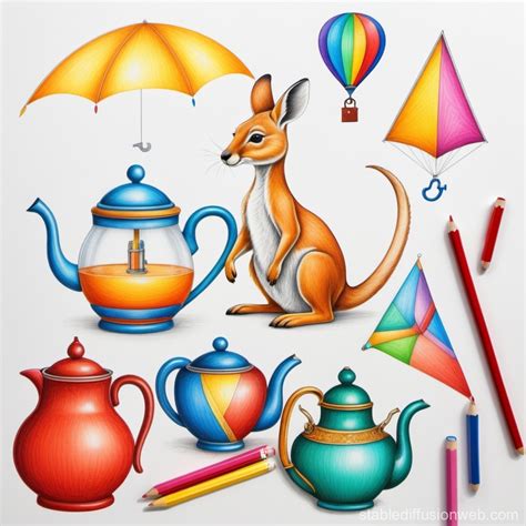 K Themed Drawing On Whiteboard Stable Diffusion Online