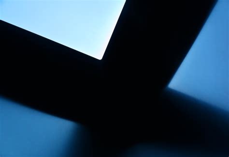 Premium Photo Abstract Blue Light Cross Background