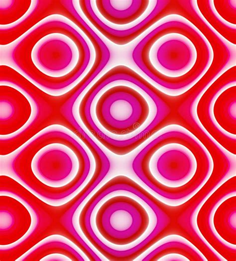 red abstract background with a unique swirl pattern stock illustration