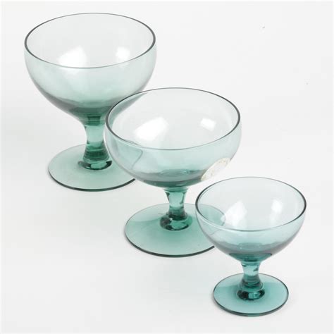 Mid Century Russel Wright Morgantown Glassware Ebth