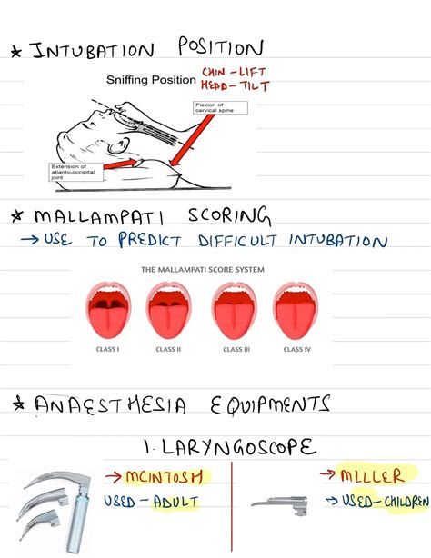 Best 13 Anesthesia Short Notes Artofit
