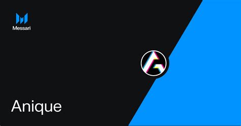 Anique Price Research News And Fundraising Messari