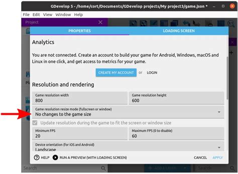 GDevelop Basics