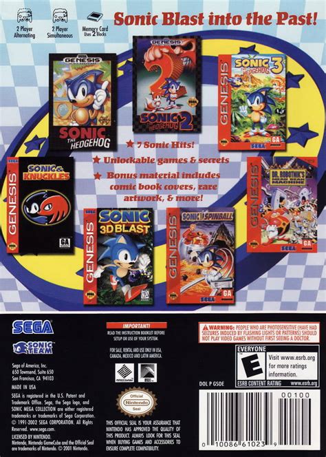 Sonic Mega Collection Game Giant Bomb
