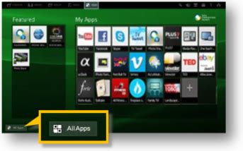 How To Check Available Apps On Your Tv Non Android Models Sony Uk
