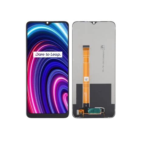 Realme C25y Lcd Display Touch Screen Panel Nog Kart