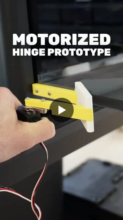 Motorized Servo Hinge For Automation Project 🚪 Joseph Willis Mdmba