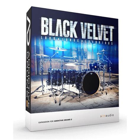 Xlnaudioエックスエルエヌオーディオ Addictive Drums 2 Black Velvet Adpak Rock On