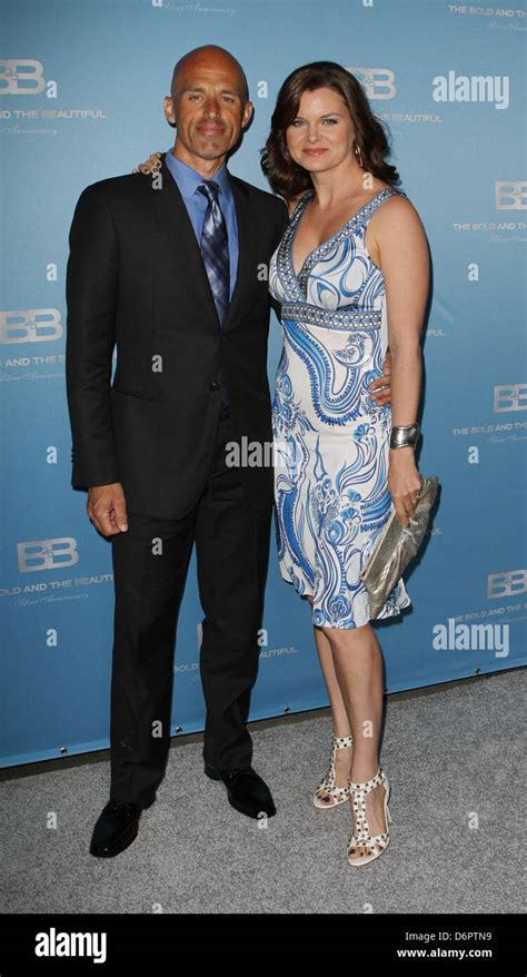 Heather Tom And Husband James Achor 25th Silver Anniversary Party For