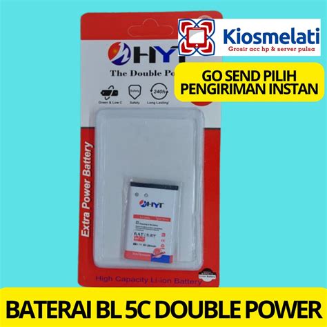 Jual Battery Batre Nokia Bl 5c Bl 4c Double Power Shopee Indonesia