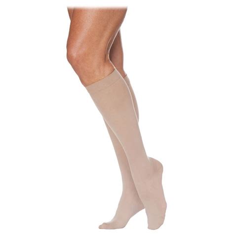 Sigvaris Womens Style Sheer 780 Closed Toe Calf High Socks 30 40mmhg