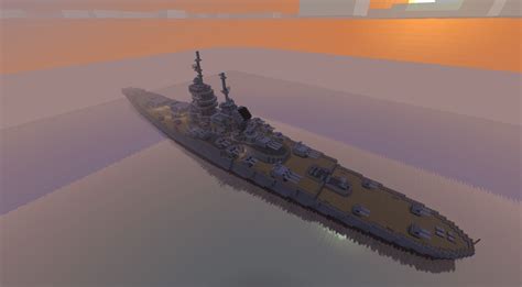 Battleship Fn Jean Bart Minecraft Map