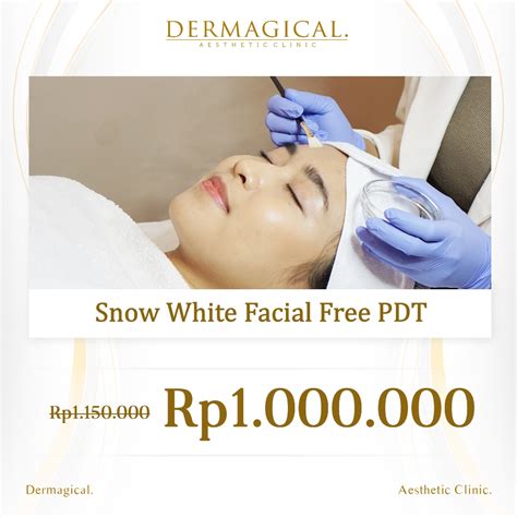 Jual Snow White Facial Free Pdt Shopee Indonesia