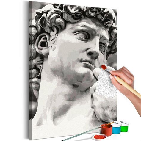 Tableau à Peindre Classique Et Moderne Par Numéros 40 X 60 Cm Leroy Merlin