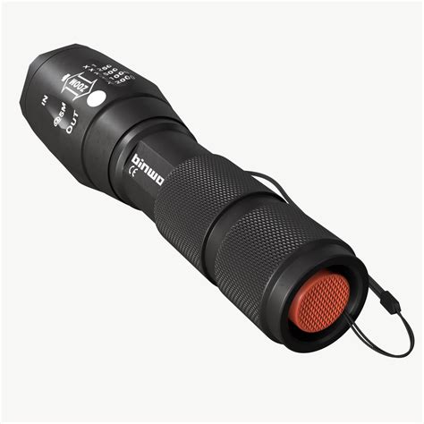 3d Flashlight Model Turbosquid 2139112