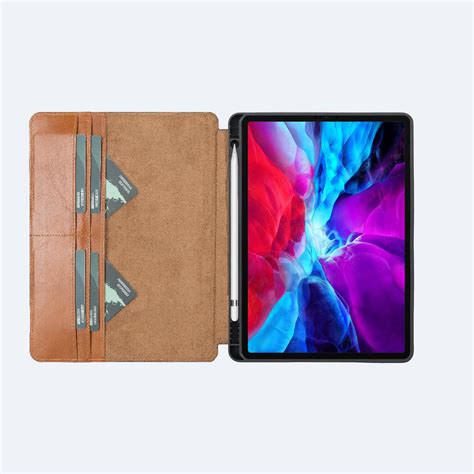 Leather Ipad Cover Wallet Case For Ipad Oxa Leather