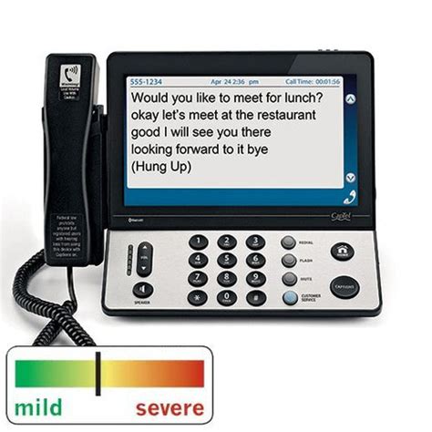 Phones Caption And Tty Phones Vaughn Engineering