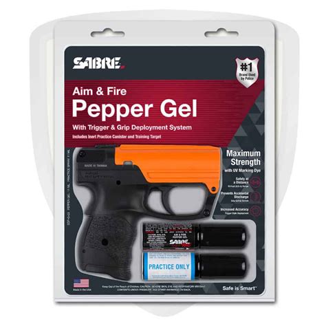 Sabre Pepper Spray Gun Accurate And Easy To Use Self Defence