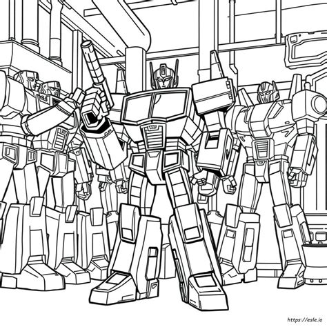 Transformers Soundwave Gambar Mewarnai