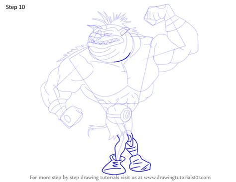 How To Draw Dingo From Sonic Underground Sonic Underground Step By Step