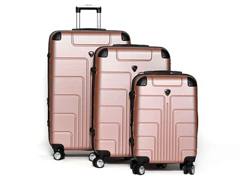 Vittorio Picco 3 Piece Luggage Set Stacksocial