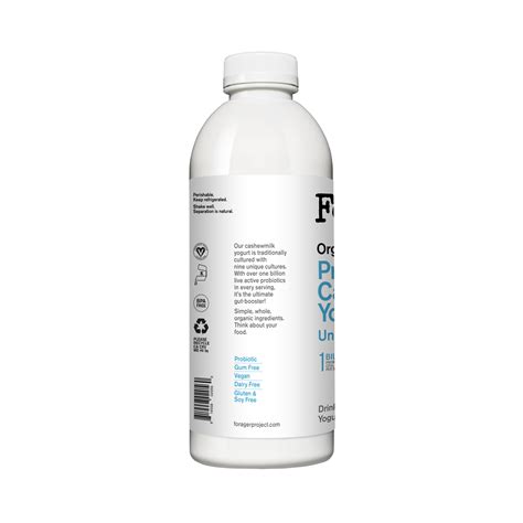 Forager Project Organic Dairy Free Unsweetened Plain Probiotic