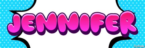 The Name Jennifer In Bubble Letters