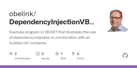 GitHub Obelink DependencyInjectionVBPart02 Example Program In VB NET That Illustrates The Use