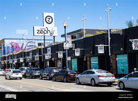 San Francisco California July 10 2019 View Of The New Zephyr Walk