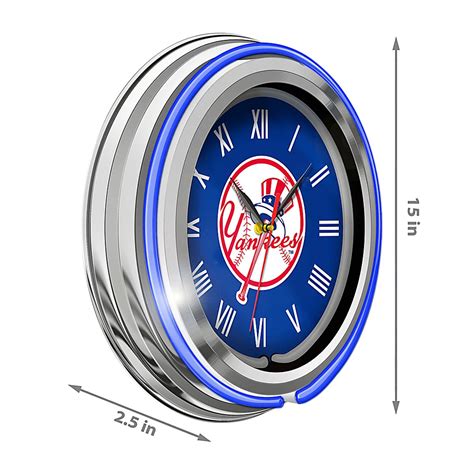 Mlb Neon Clock Wall Rooms To Go