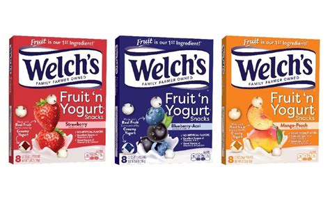 Pim Brands Launches Two Flavors Of Welchs Fruit ‘n Yogurt Snacks