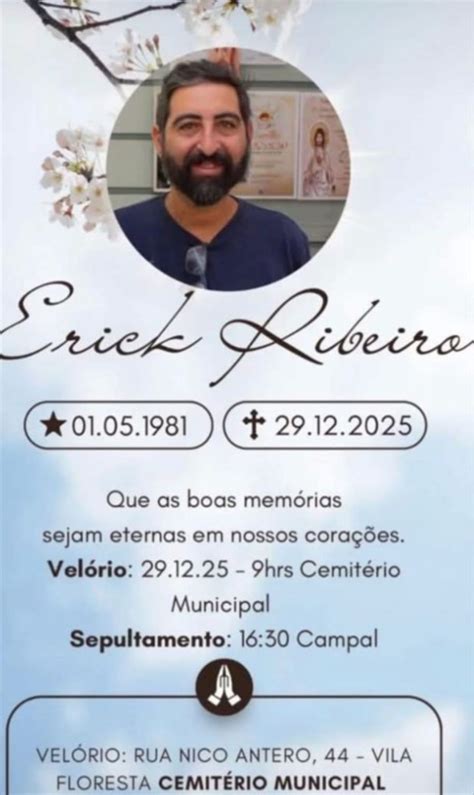 Falecimento Erick Ribeiro Do Caverna Motos Blog Do Madeira