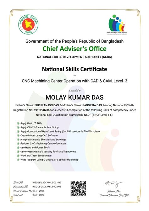 Excited To Share A New Achievement Today I Received My Certificate From Nsdi— A Proud Moment