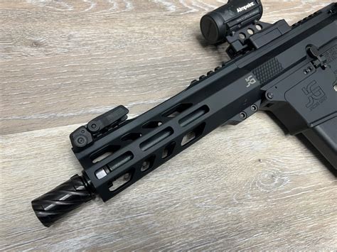 Jacob Grey Firearms Jg9 9mm Ar 9 Pistol Aimpoint Micro H 1 2moa