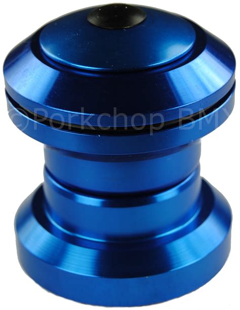 Aluminum Alloy Bmx Headset 1 18 Threadless Blue Anodized Porkchop Bmx