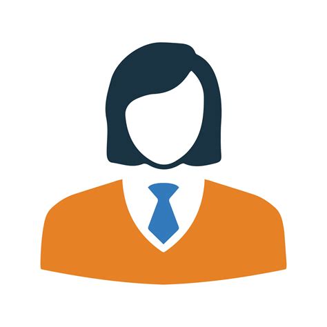 Employee Female Worker Icon 17113244 Vector Art At Vecteezy