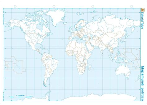 Planisferio Politico Para Imprimir Planisferio Mapa Del Mundo