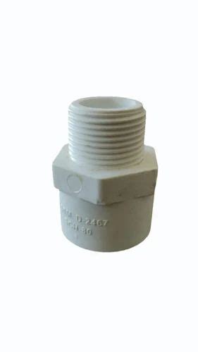 Upvc Mta White Threaded Pipe Socket 3 Inches At ₹ 200piece In Pune