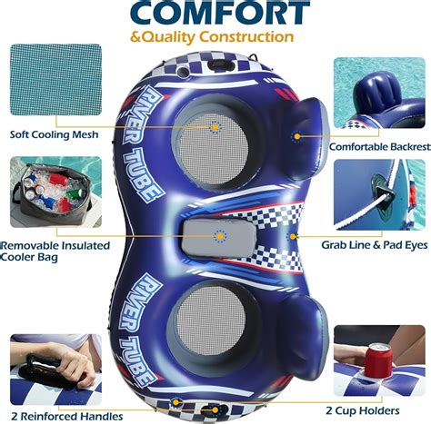 Jasonwell Inflatable River Tube Float 2 Person Qatar Ubuy