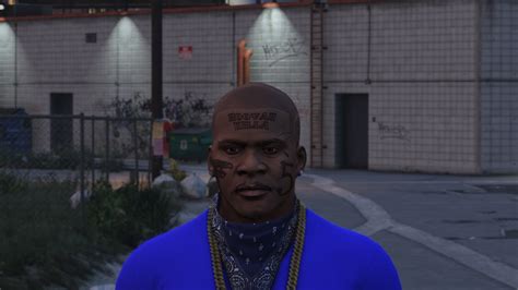 Crip Mac Face Texture Gta5
