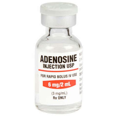 Adenosine 3mgml 4ml Vial Bound Tree